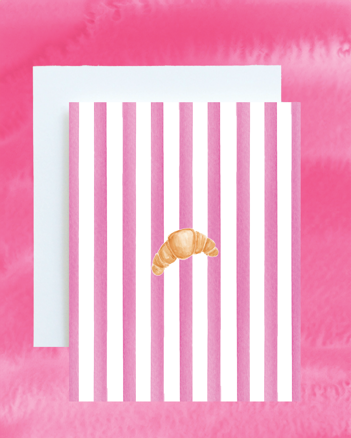 Croissant Greeting Card – Kylie Scanlon Creative